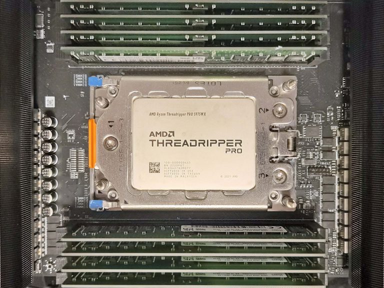پردازنده‌های رندرینگ و ایستگاه کاری AMD Ryzen Threadripper 7000WX چه ...