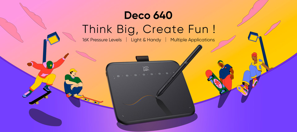 معرفی یک تبلت طراحی برای مبتدیان: XPPen Deco 640 - مازستا